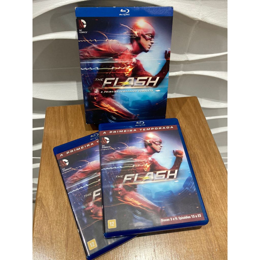 Box Blu-ray The Flash - A Primeira Temporada | Shopee Brasil