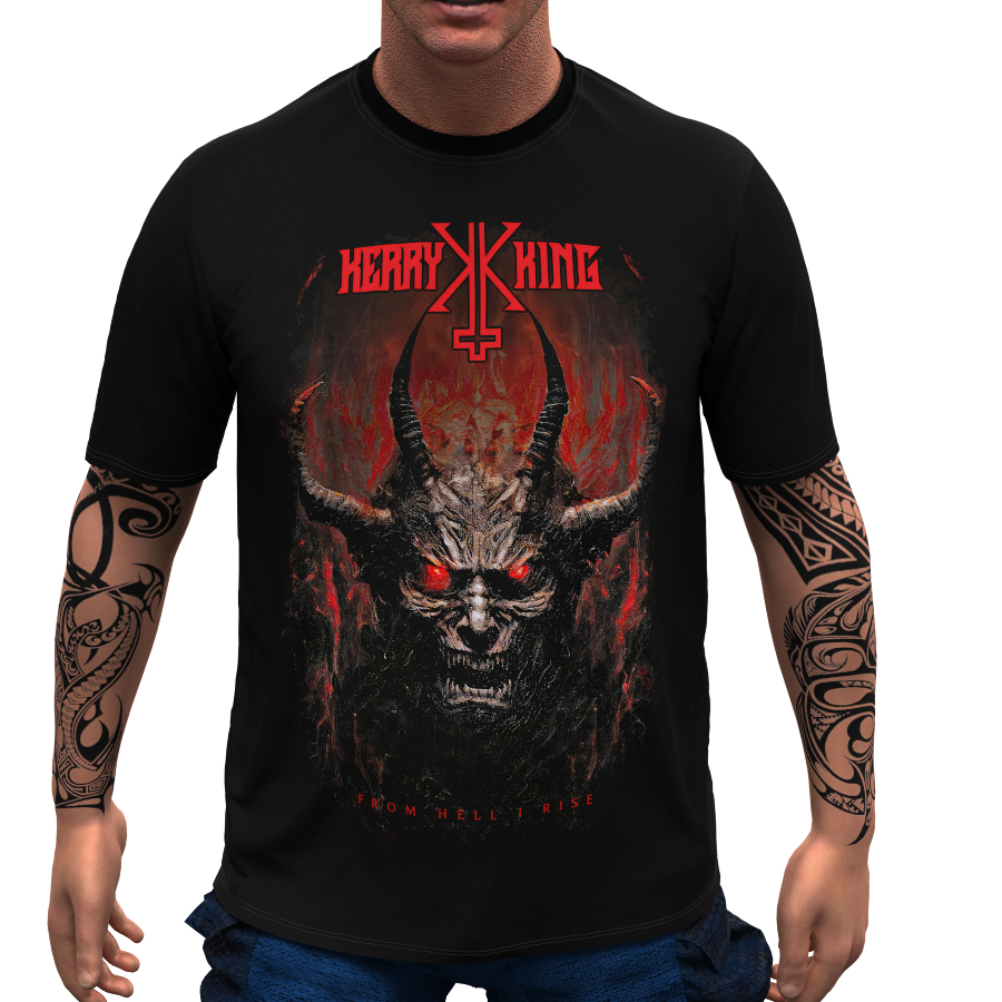 Camisa Kerry King Camiseta From Hell Rise Ai Personalizada Custom Com ...