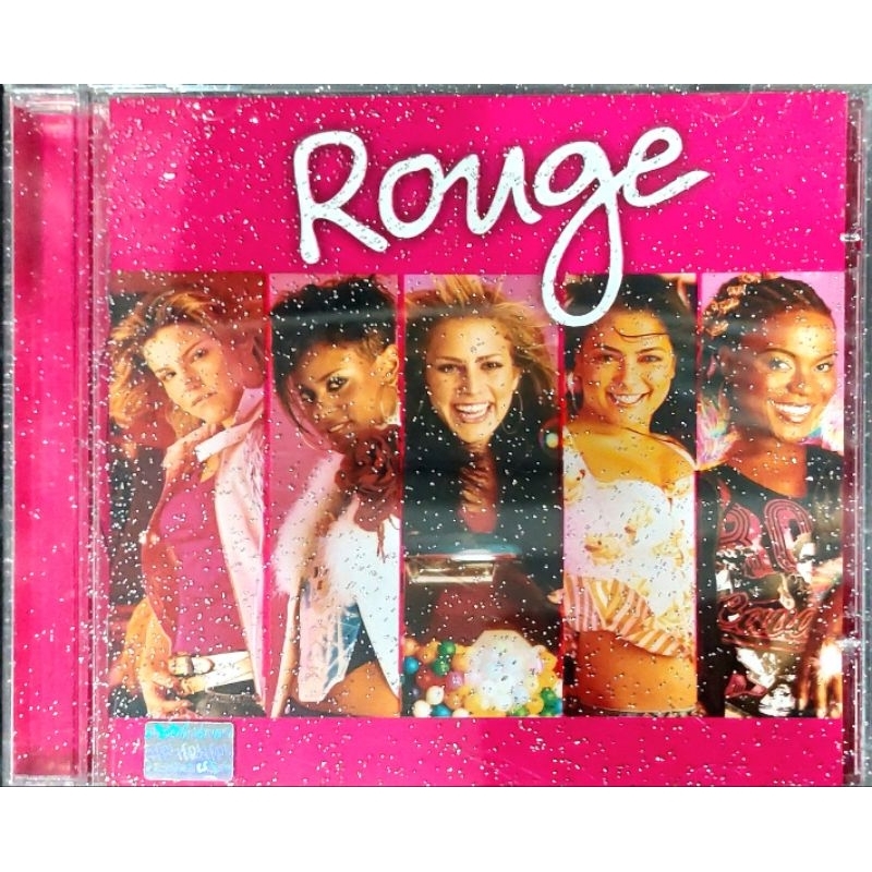 CD Grupo Rouge Popstars Vol 1 com gliter | Shopee Brasil