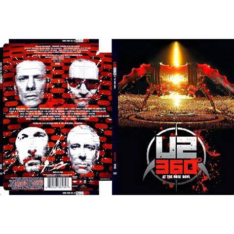 DVD U2 - 360º - At The Rose Bowl - 2 discos - Original Completo ...
