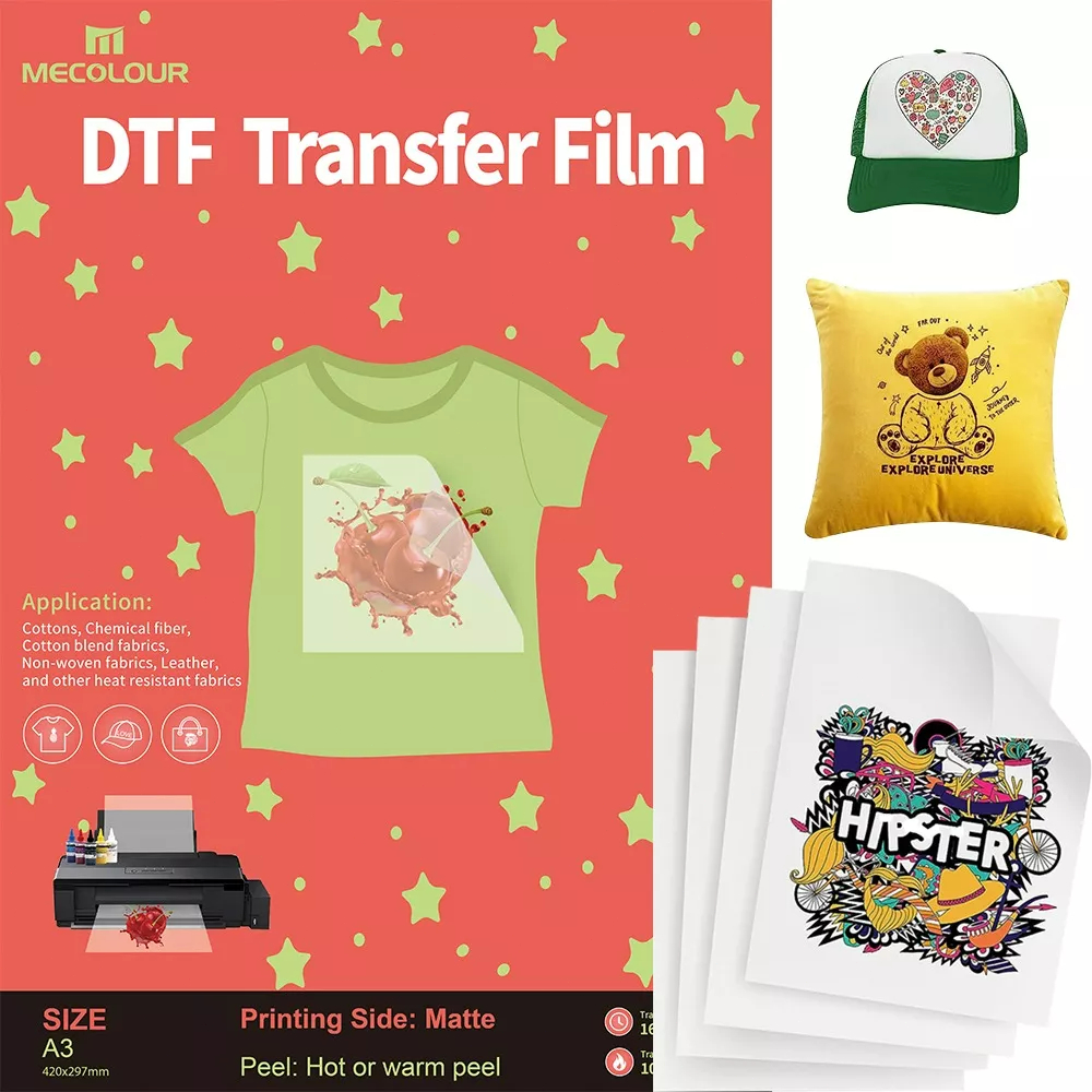 Filme Pet Impressão Dtf - A3 50 Folhas Mecolour | Shopee Brasil