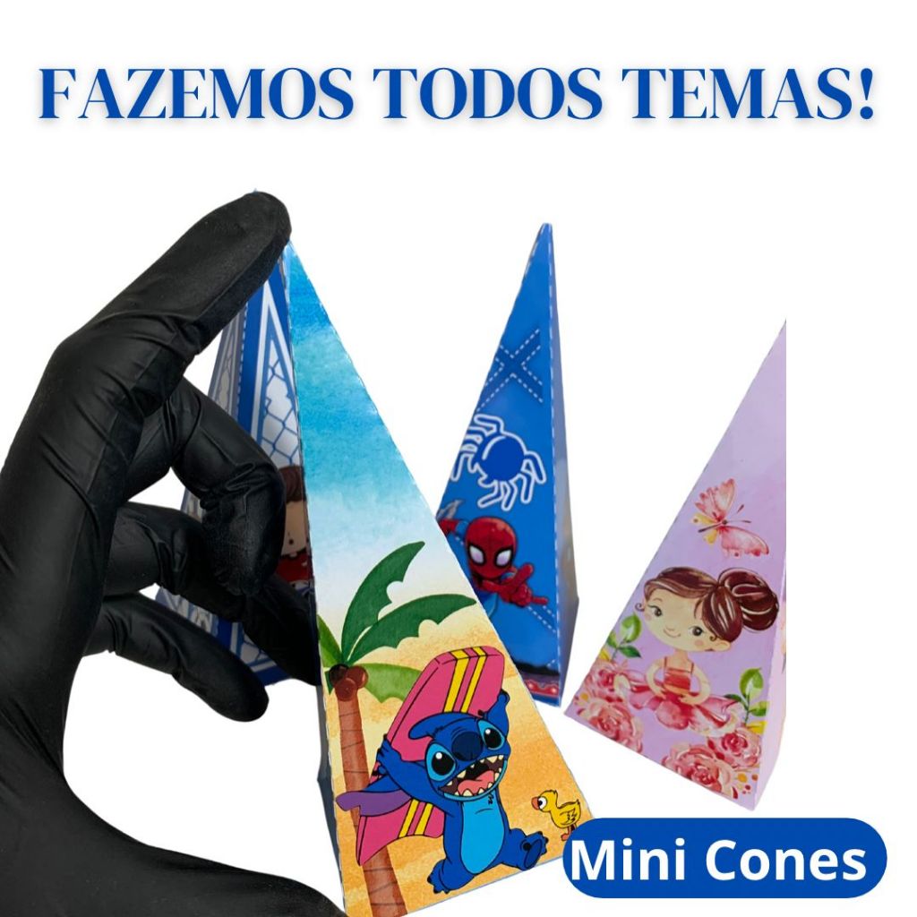 20 mini piramide personalizada - Lembrancinha Infantil - Arte Impressa ...