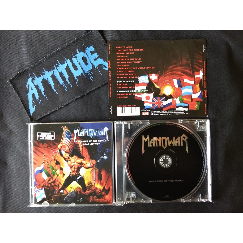 Manowar - Warriors Of The World - Gold Edition - Importado | Shopee Brasil