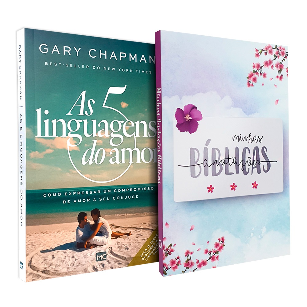 Kit As Cinco Linguagens do Amor Gary Chapmam + Minhas Anotações ...