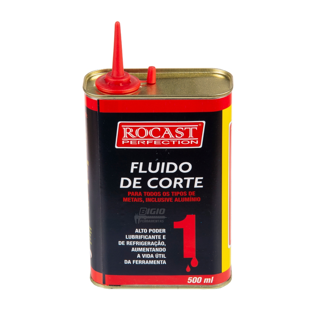 Fluido/oleo De Corte Rocast 500ml Alto Poder De Lubrificação | Shopee ...