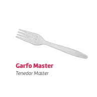 50 unidades de Garfo master descartavel grande perfeito para refeições ...