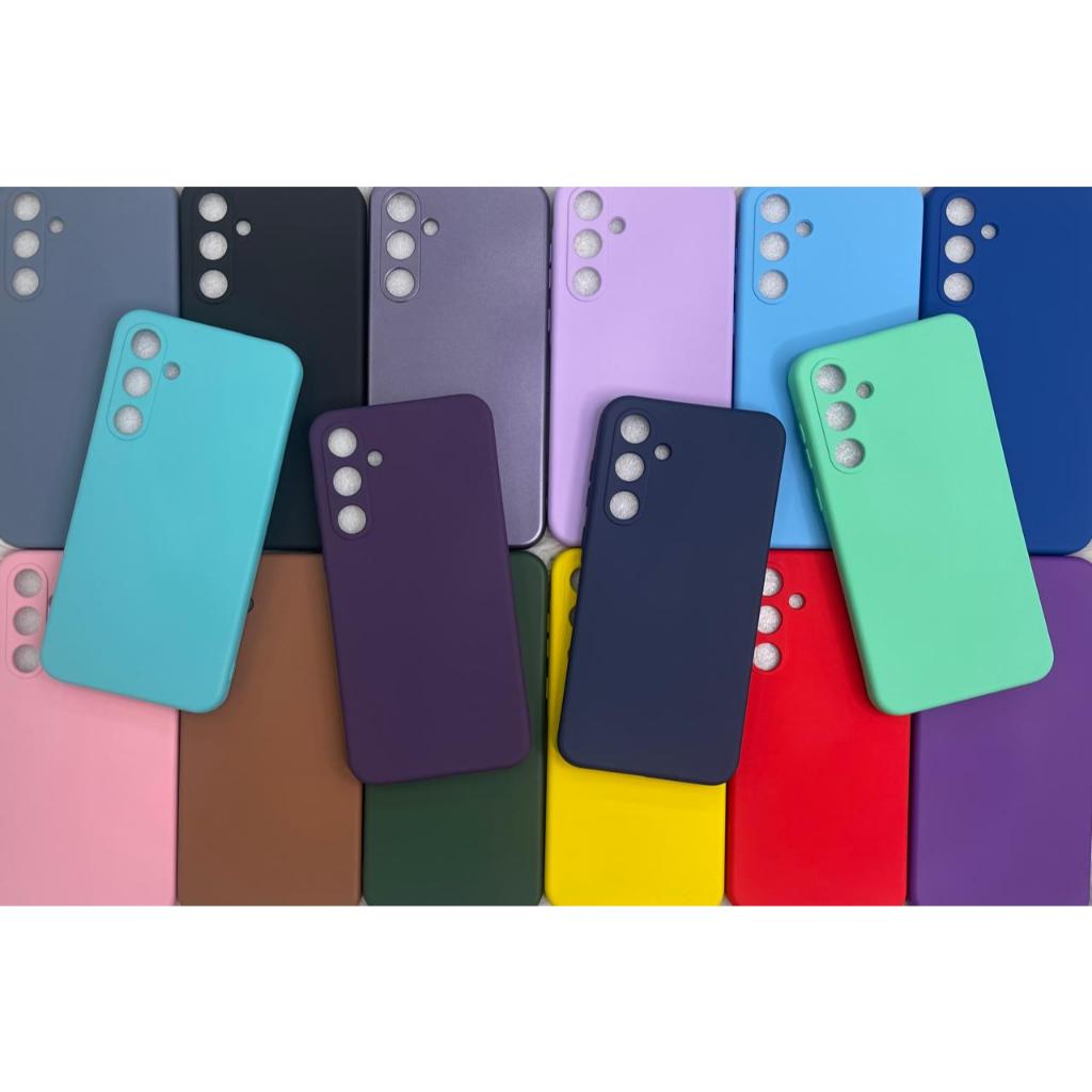 Kit Capa Protetora de Celular- A35 5G - Samsung Silicone Aveludado Capinha Case FUA | Shopee Brasil