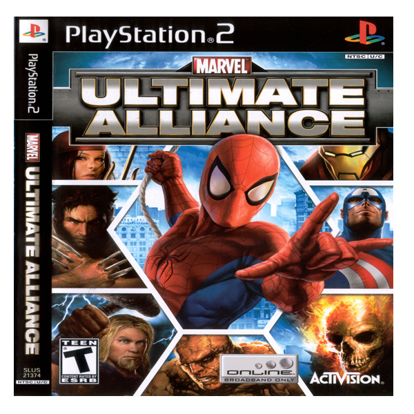 Marvel Ultimate Alliance - Ps2 Playstation 2 | Shopee Brasil