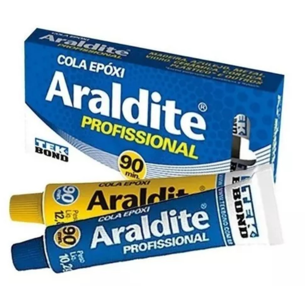 Araldite Adesivo Cola Epoxi 90 Min 23g Profissional Durepoxi | Shopee ...