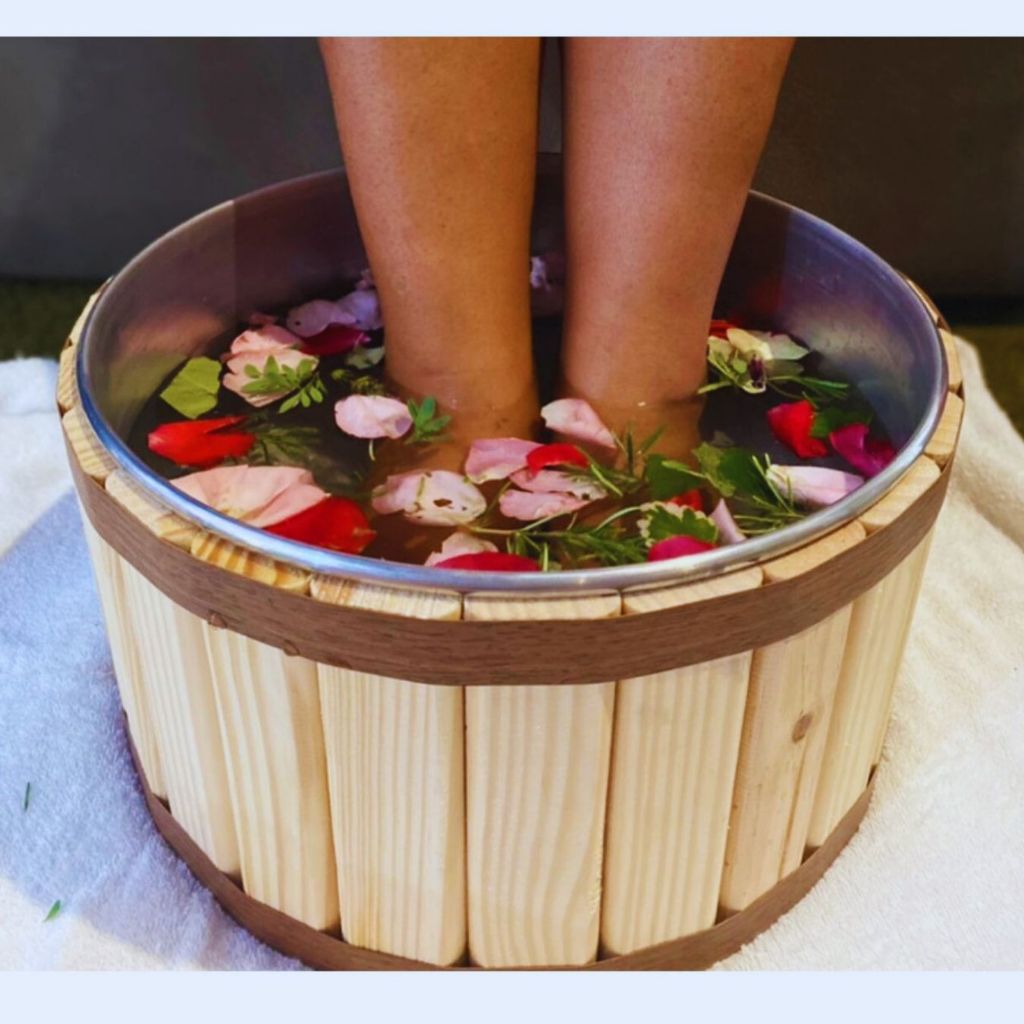 BACIA DE UNHA PEDICURE TINA ESCALDA PES BALDE DE AGUA PARA OS PES OFURO ...
