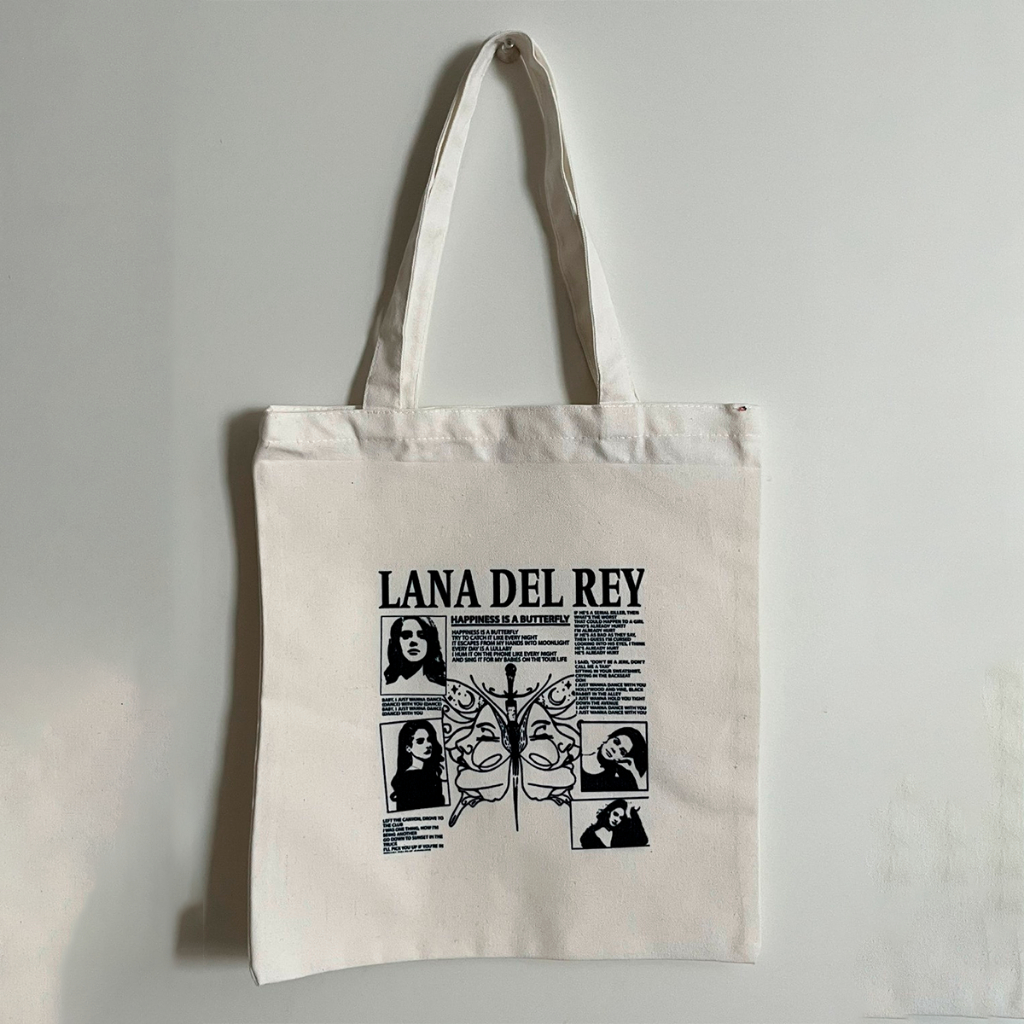 Bolsa Sacola Ecobag Lana Del Rey Cantora | Shopee Brasil