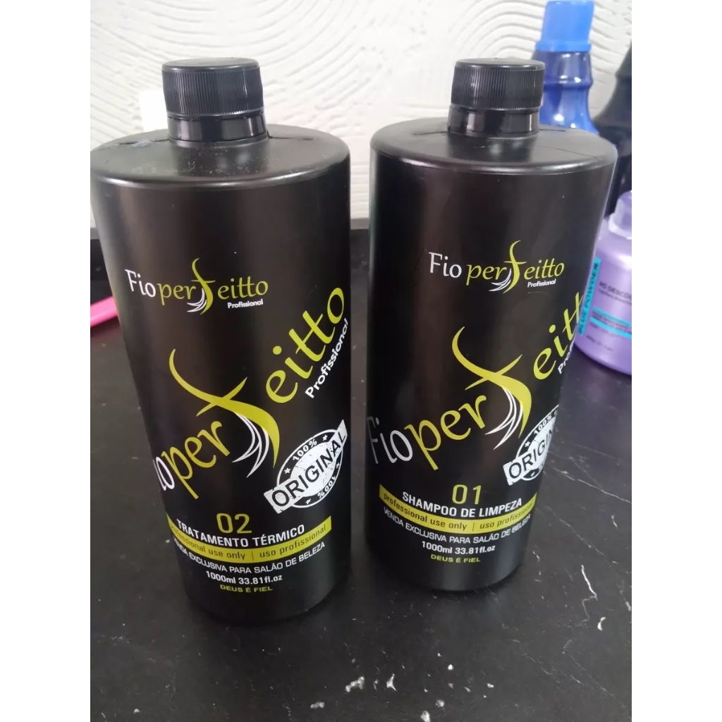 Progressiva Liso Perfeito 2 Peças - pronta entrega 2x1000ml | Shopee Brasil
