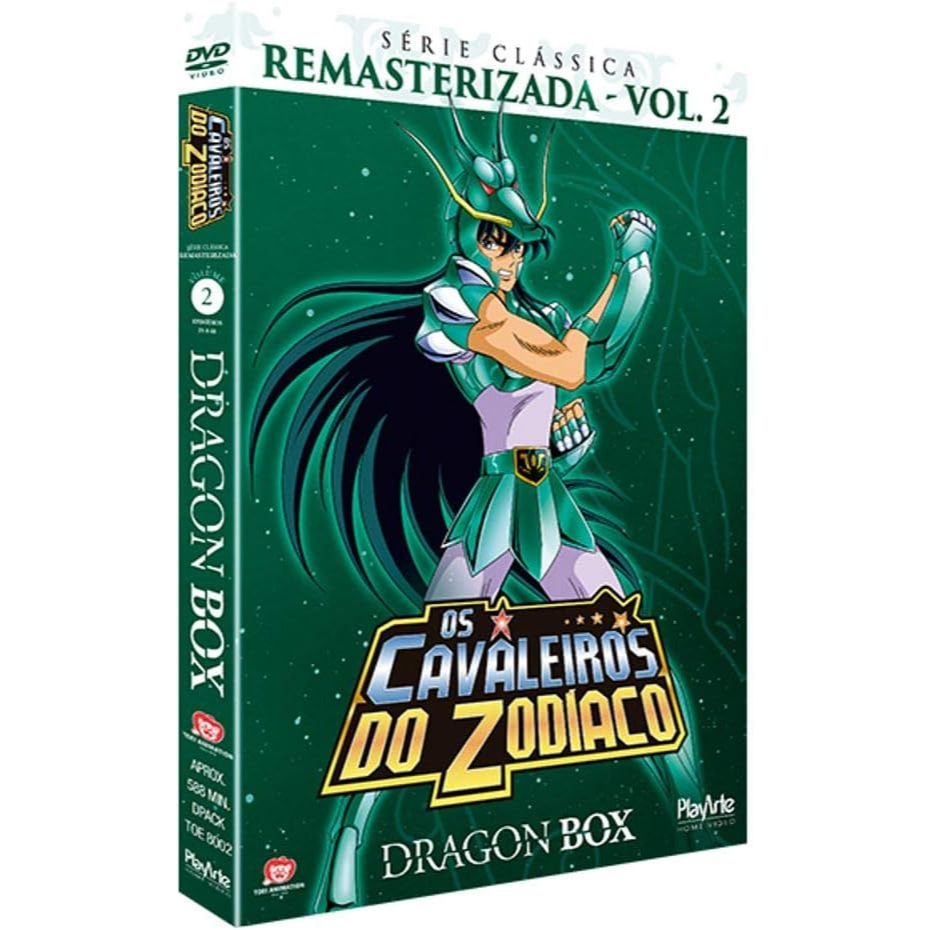 Blu Ray Cavaleiros Do Zodíaco 1 A 5 Saga Original | Shopee Brasil