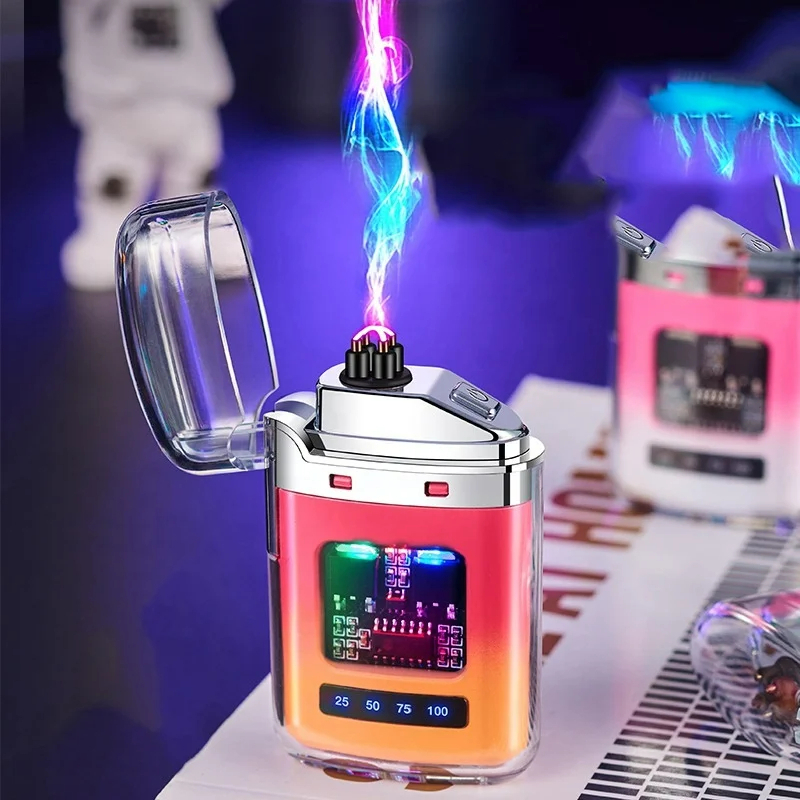 Esqueiro Acendedor De Plasmas Isqueiro Portátil Eletrônico Recarregável ...