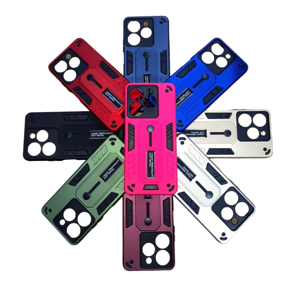 Capa Capinha Tecno Spark 10 Pro / Spark K17 Com suporte de messa Case ...