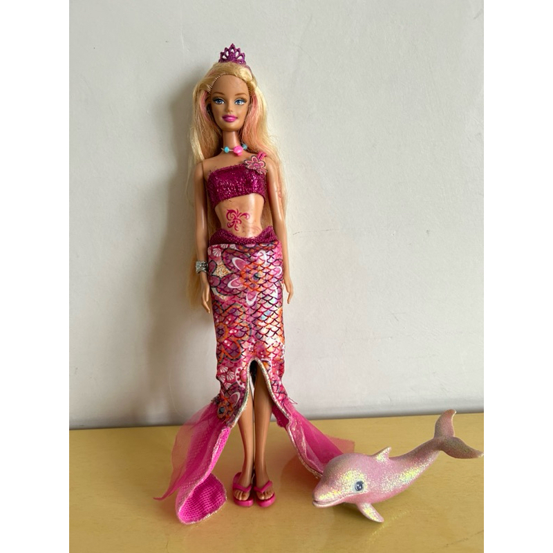 Boneca Barbie Vida De Sereia Merliah | Shopee Brasil