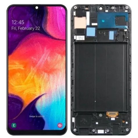 ela Display Frontal Compatível A50 Com Aro oled | Shopee Brasil