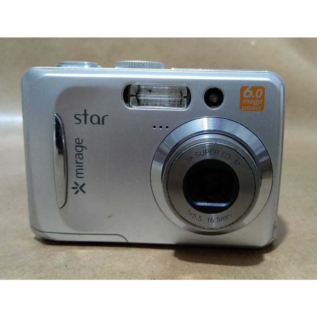 CAMERA DIGITAL MIRAGE STAR 6.0MP 3X PARA RETIRA PC SEM GARANTIA ...
