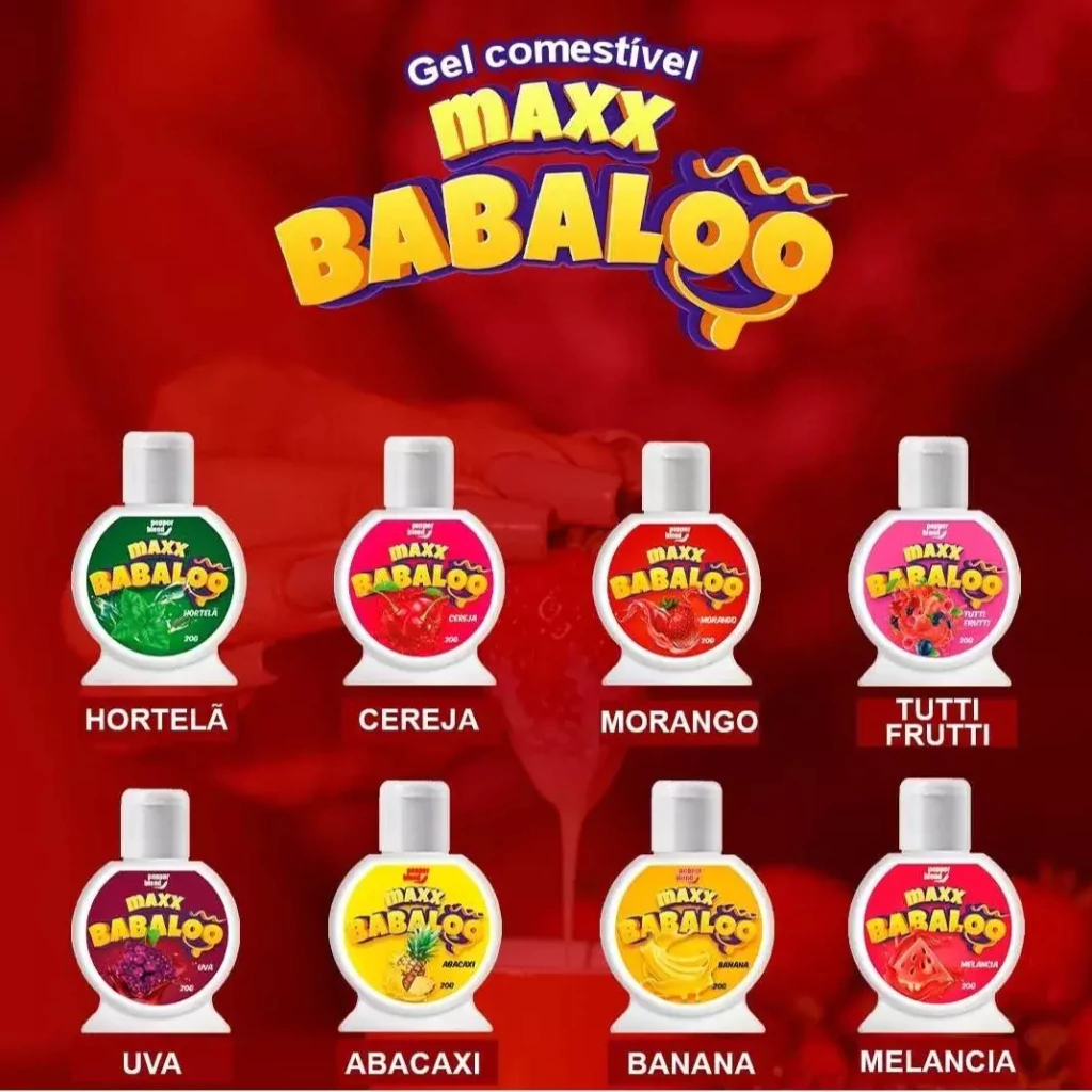 Gel Comestível Bala BABALOO 20g Pepper Blend Maxx Babaloo | Shopee Brasil
