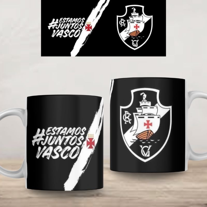 Caneca Personalizada Vasco da Gama Time de Futebol Xícara Presente ...