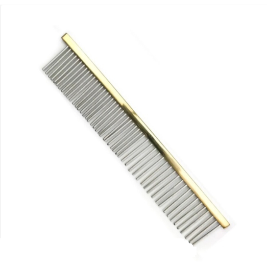 Pente de Ferro dourado Pet para Cães e Gatos | Shopee Brasil