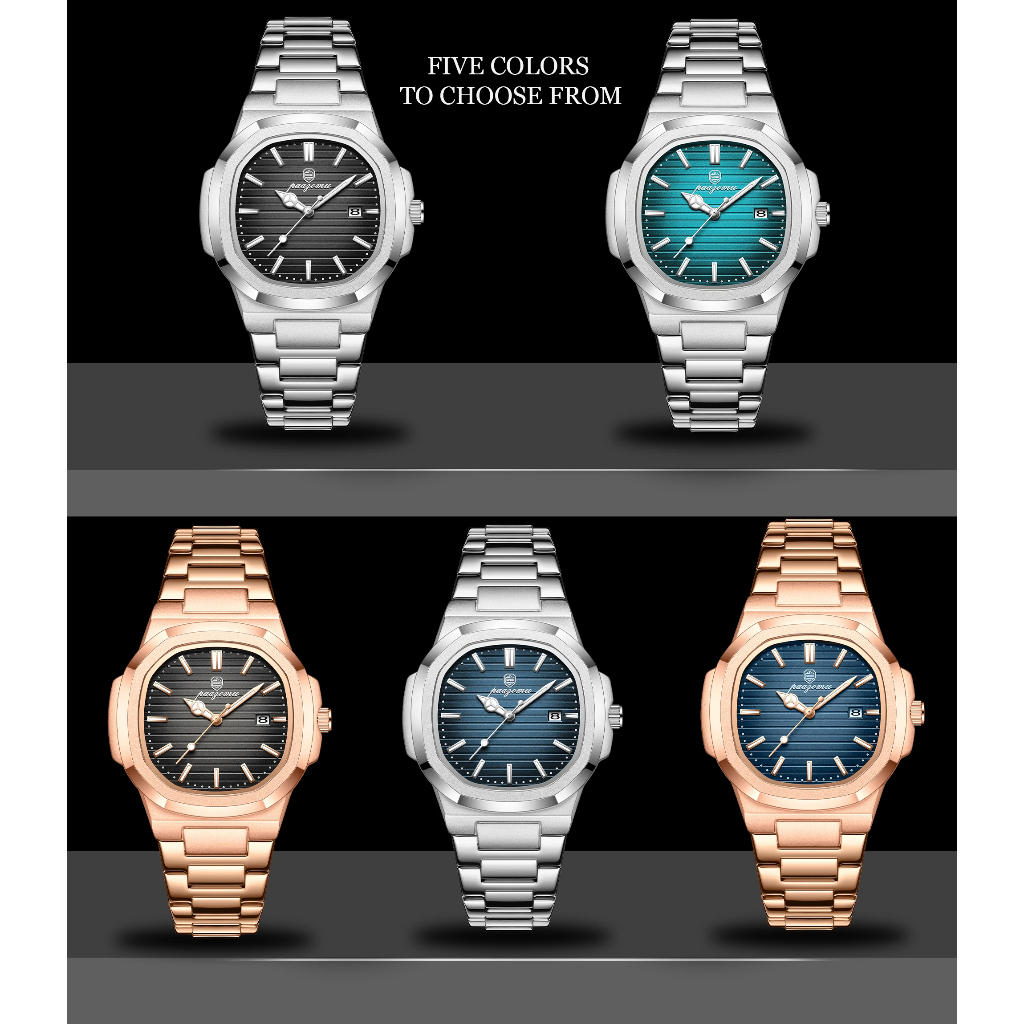 relogio poedagar 613 masculino luxo original | Shopee Brasil