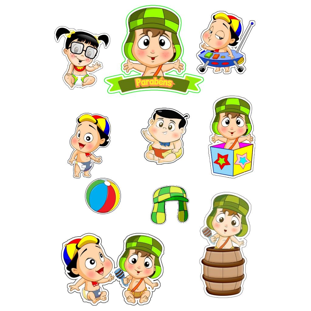 TOPO DE BOLO CHAVES BABY PERSONALIZADO | Shopee Brasil