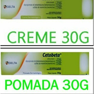 Pomada ou Creme delta 30gr | Shopee Brasil