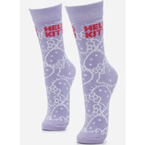 Meias Cano Longo HELLO KITTY Algodão 70% Tam. Único | Shopee Brasil