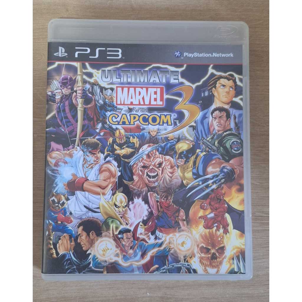 Jogo Ultimate Marvel vs Capcom 3 Playstation 3 (Original) | Shopee Brasil