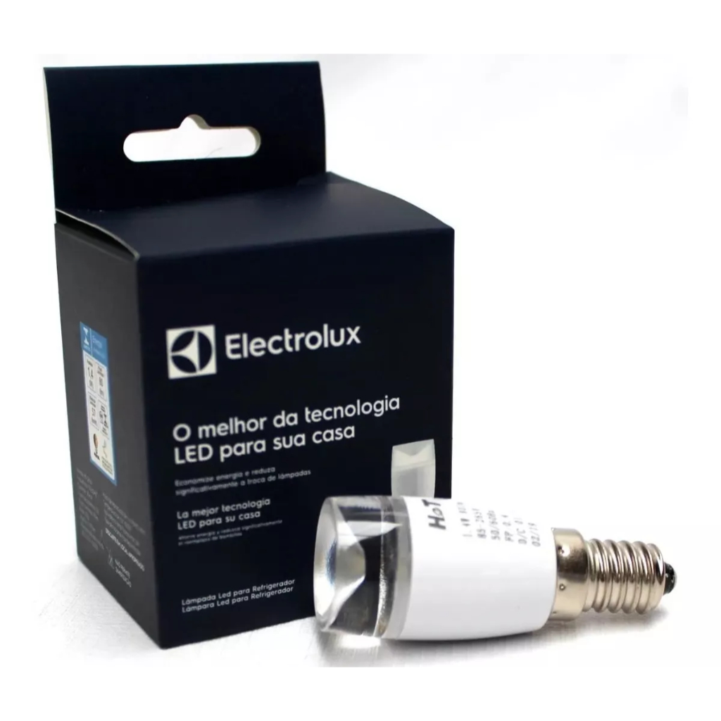 Lâmpada Led E14 Geladeira Electrolux Original 1,4w | Shopee Brasil