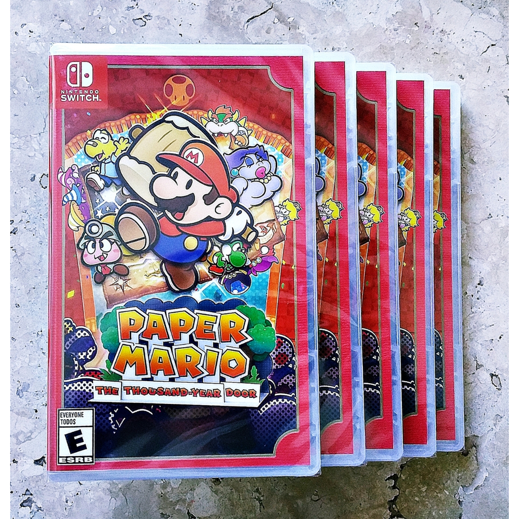 Paper Mario The Thousand-Year Door Nintendo Switch Mídia Física Lacrado ...