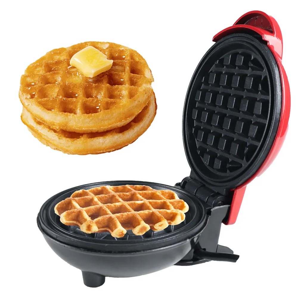 Panela Elétrica De waffle Quiche/De Forno/Eggette maker Mini Ferro 110V ...