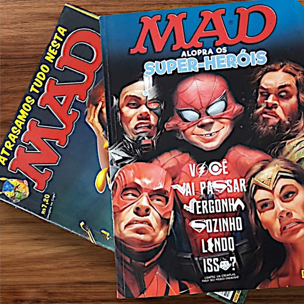 Revistas MAD (2 Disponível) | Shopee Brasil