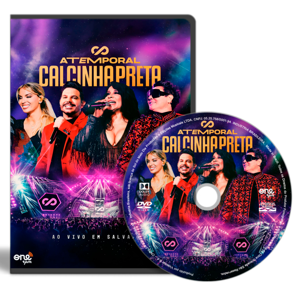 Dvd Calcinha Preta Atemporal 2024 Completo Shopee Brasil