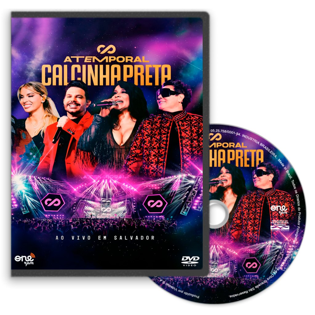 DVD - Calcinha Preta Atemporal (2024) (Completo) | Shopee Brasil
