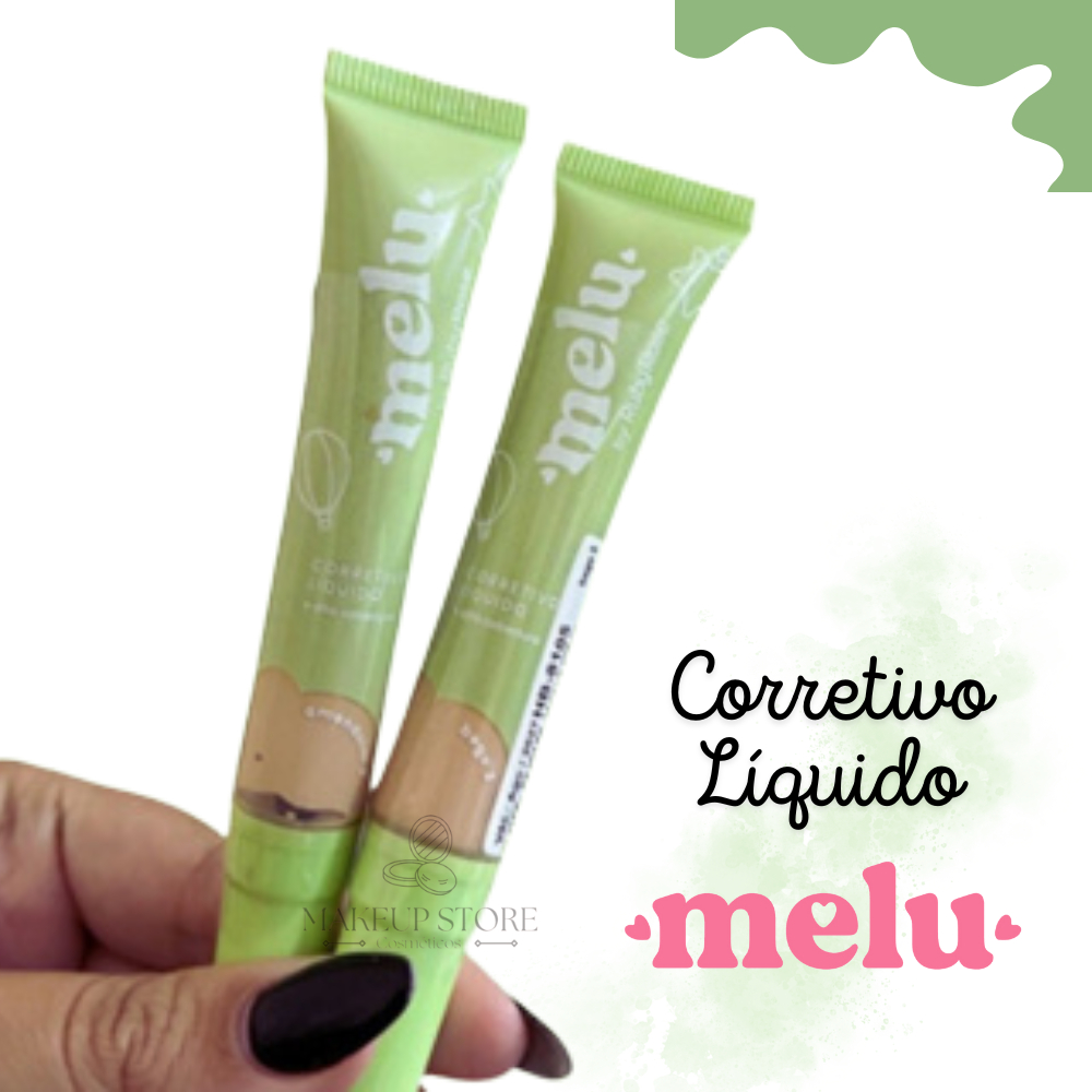 Corretivo Melu By Ruby Rose Corretivo Liquido Cobertura Leve e Longa ...