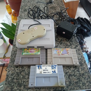 Super Nintendo Baby Completo - Leia Anuncio | Shopee Brasil