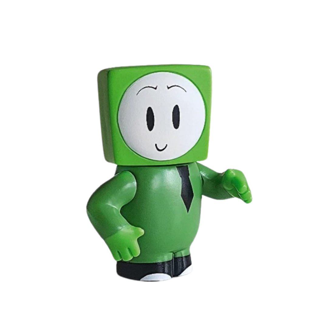 Boneco Vinil Stick 12 cm Turma do Problems Minecraft Original | Shopee ...