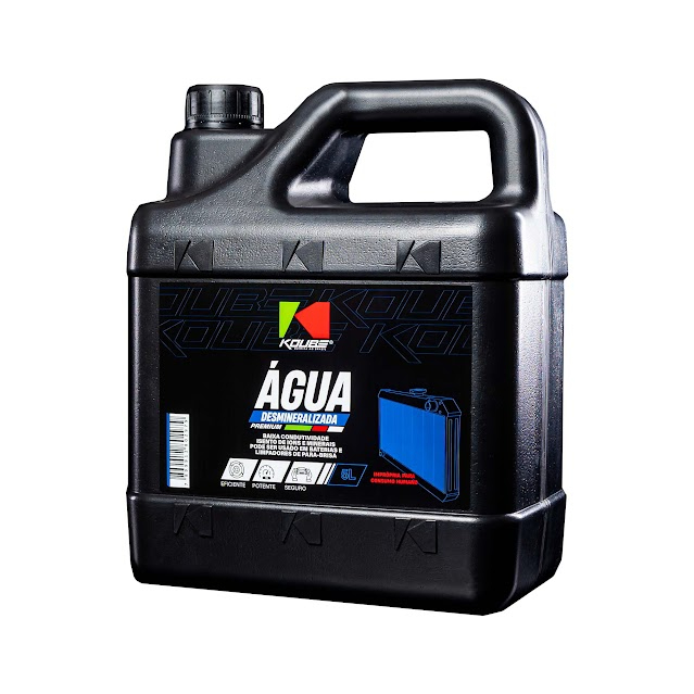 Água Desmineralizada Super Purificada 5l Zero Impurezas KOUBE | Shopee ...