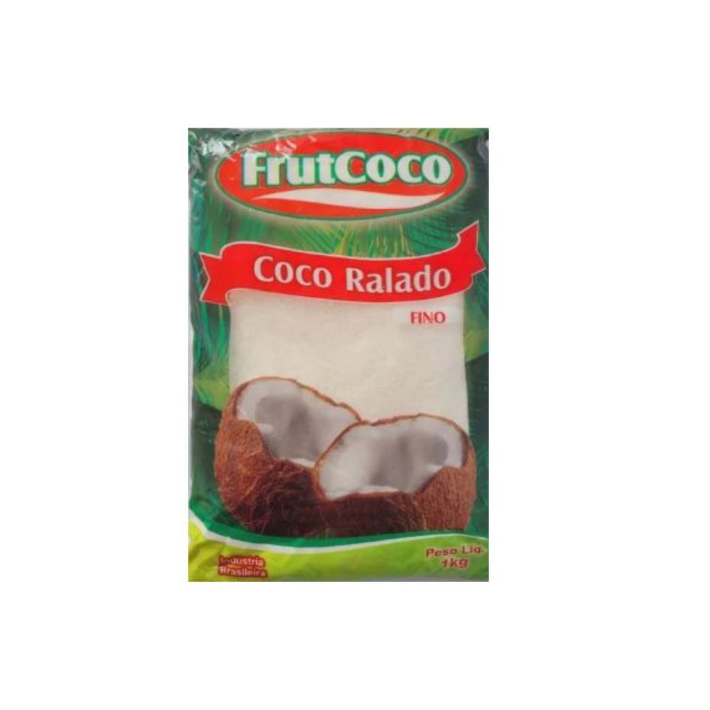 Coco Ralado Fino Frutcoco 1kg | Shopee Brasil