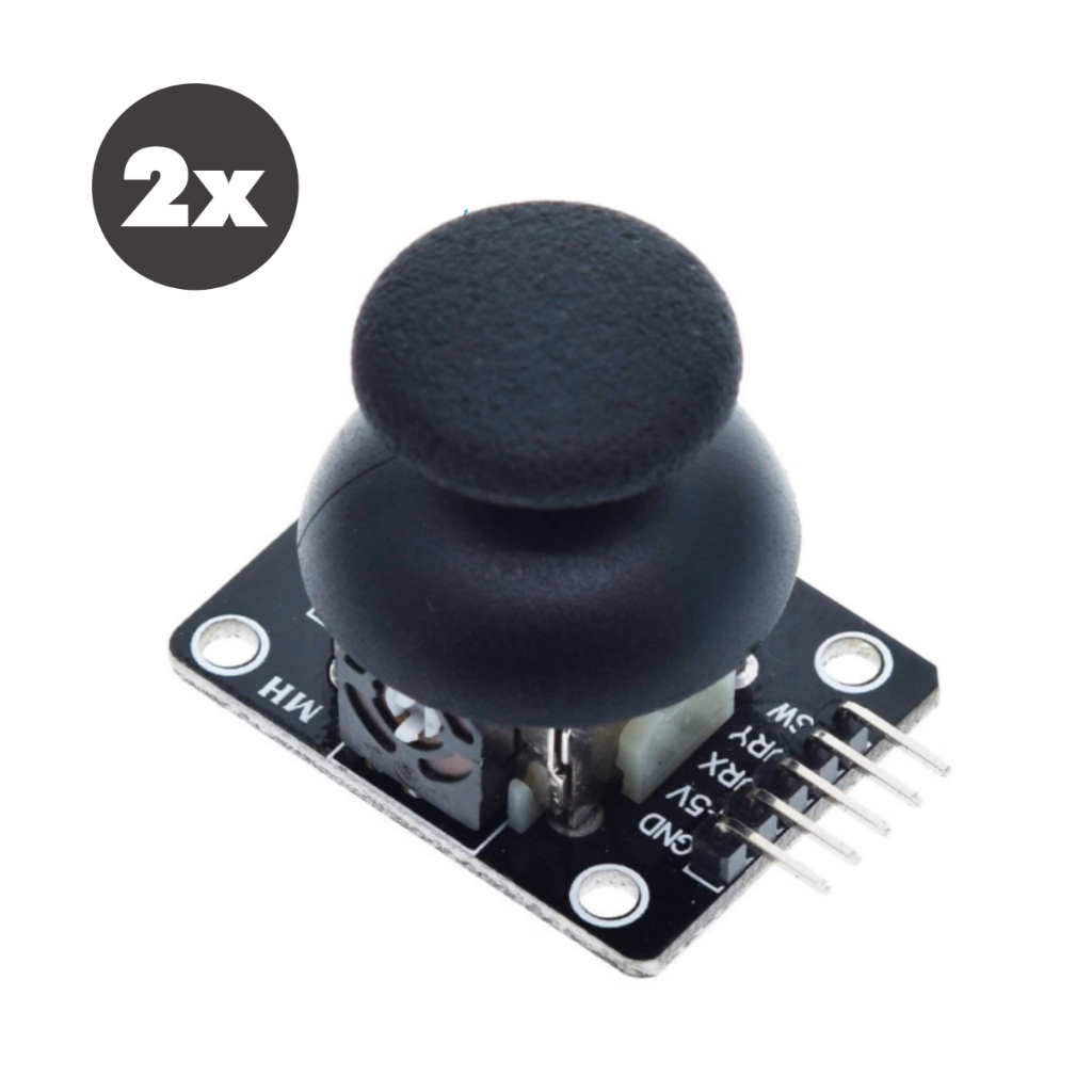 kit 2 x Módulo Joystick 3 Eixos Analógico 5v Para Arduino Pic Ky023 | Shopee Brasil