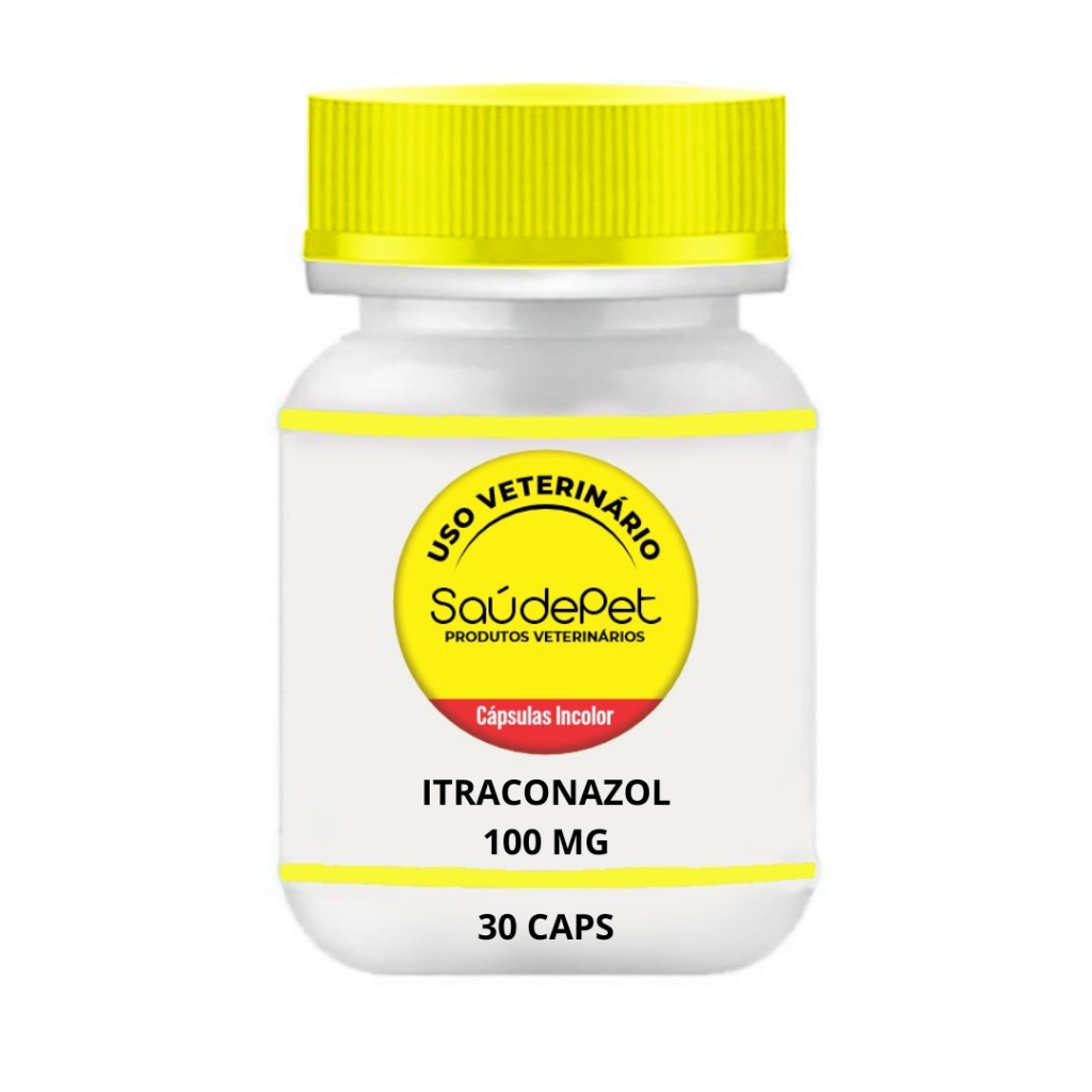 Itrapet 100mg (ITRACONAZOL) - pote com 30 capsulas | Shopee Brasil