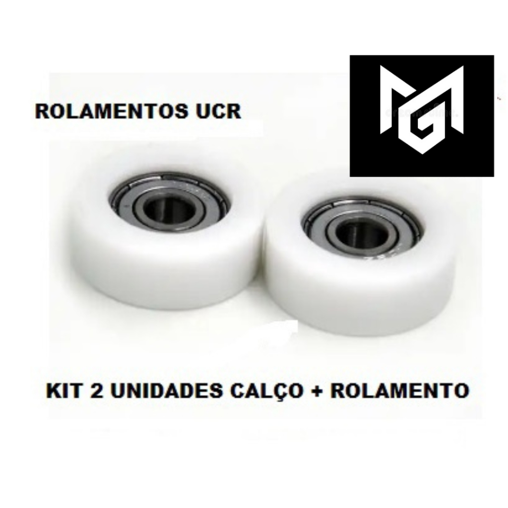 2 SUPORTE + 2 ROLAMENTOS 608 P/VENTILADORES CASO QUEIRA SUBISTITUIR AS ...