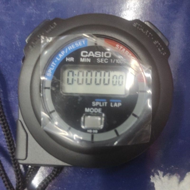 Cronômetro Casio ORIGINAL HS-3 Profissional Lap Split Wr | Shopee Brasil
