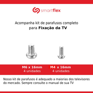 Suporte para TVs de 10 a 43 Polegadas SmartFlex - Totalmente articulado ...