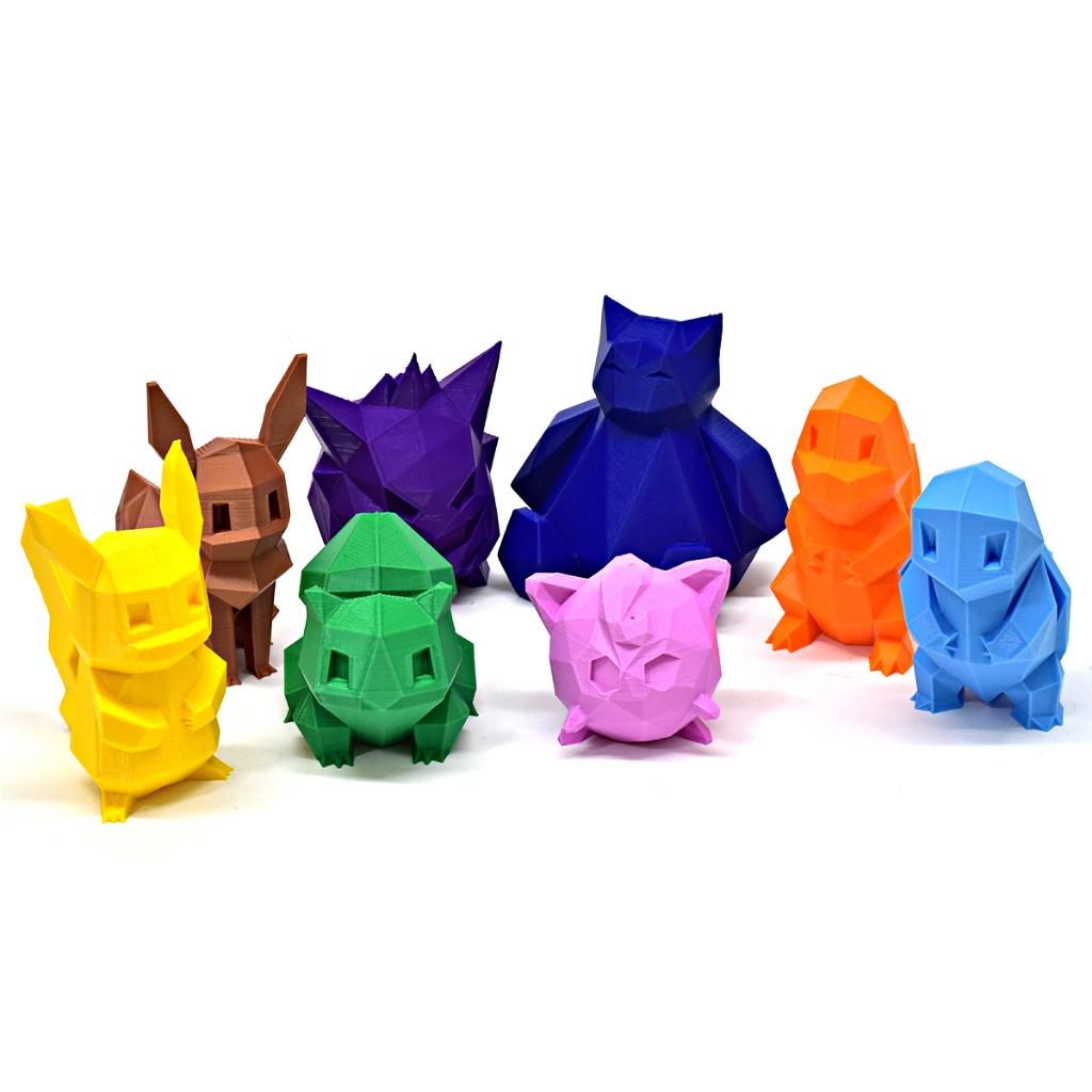 kit Pokémon decorativo Pikachu, Squirtle, Bulbasaur, Charmander, Gengar ...