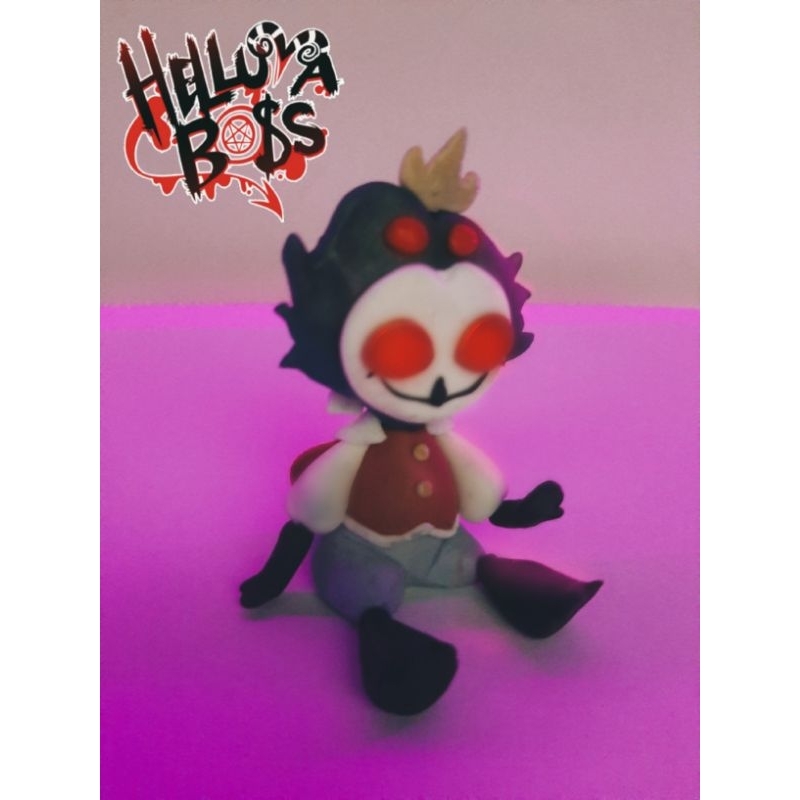 Stolas helluva boss action figure biscuit | Shopee Brasil
