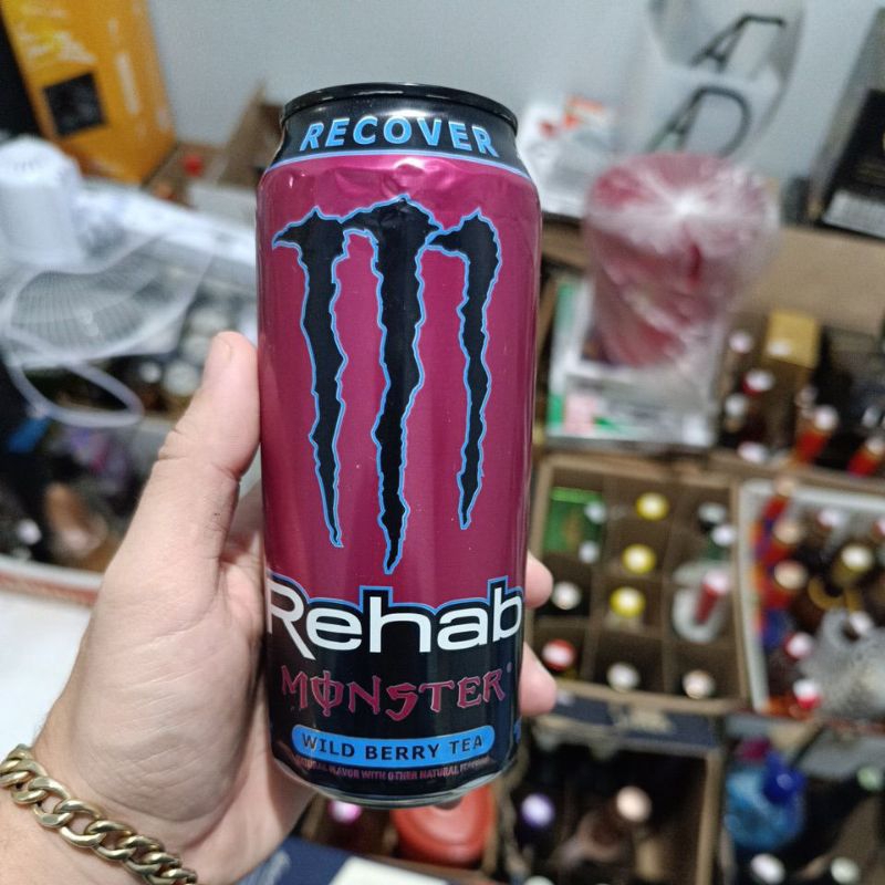 monster rehab wild Berry tea | Shopee Brasil