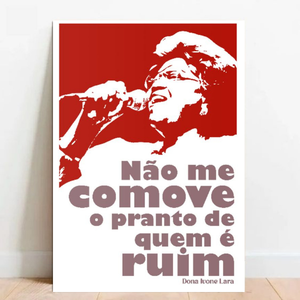 Quadro Placa Decorativo Samba raiz Pagode Dona Ivone Lara MPB Poster 03 ...